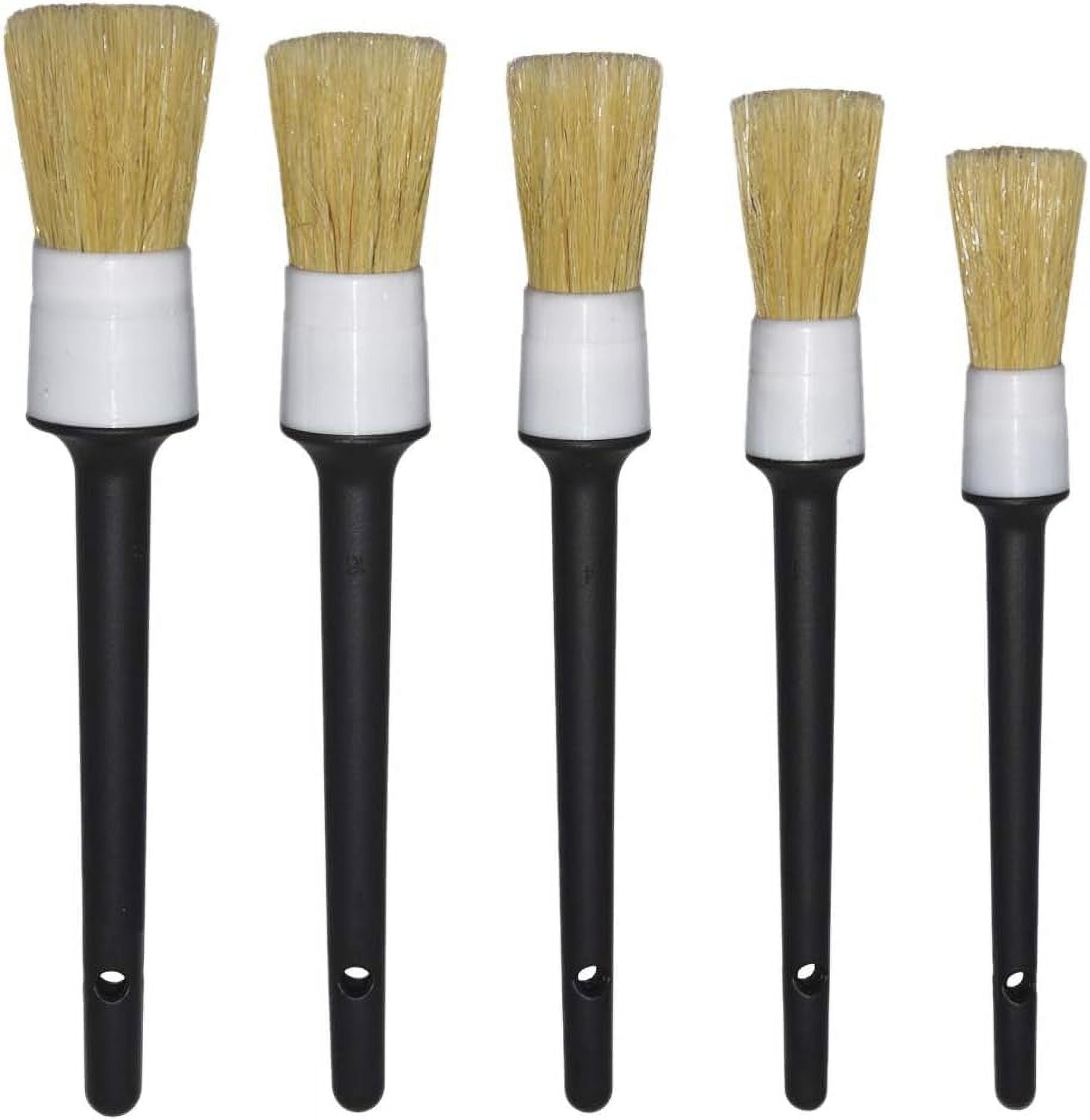 Detailing Brush (5),Hair Brush Mixed Fiber Plastic Handle Automotive ...