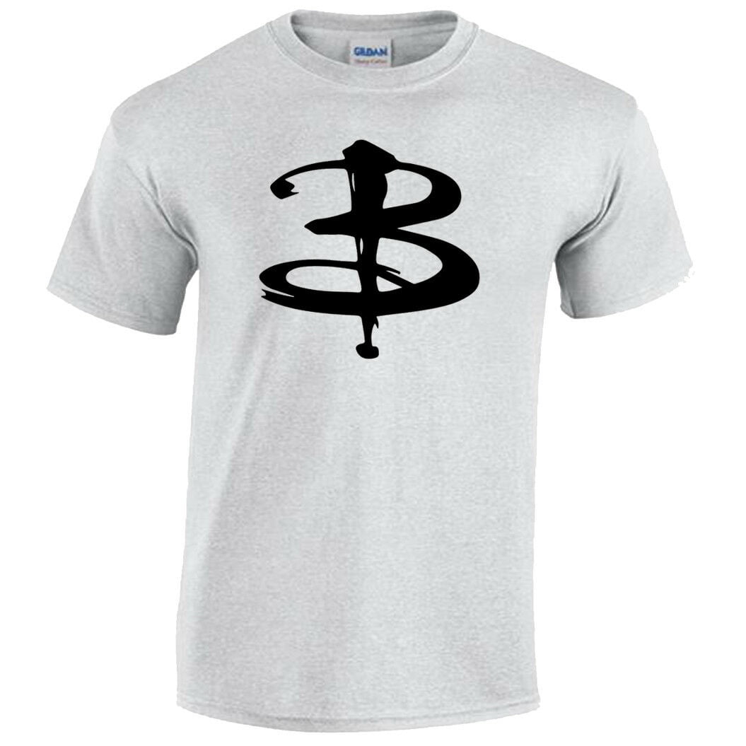 Details about Buffy T Shirt Vampire Inspired TV Show Slayer Mens retro ...
