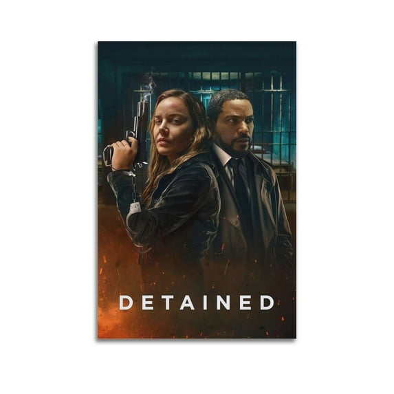 Detained Poster Wall Art Canvas Aesthetic Music And Movies Decorative ...