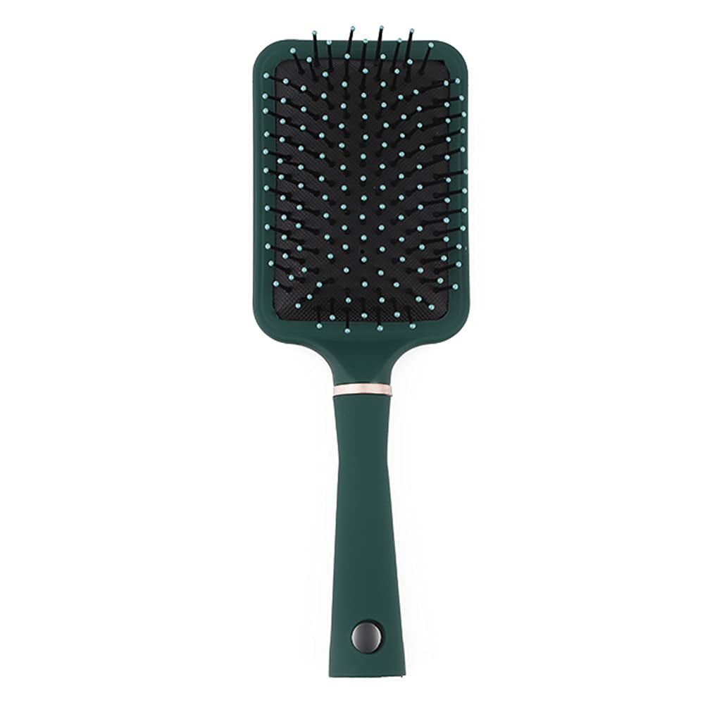Detangling Brush Anti-Static Detangler Hair Brush With Silicone Cushion ...