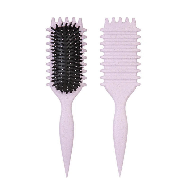 Detangling Candy Brush Curly Hair Scalp Massage Hair Comb with Cleaning ...