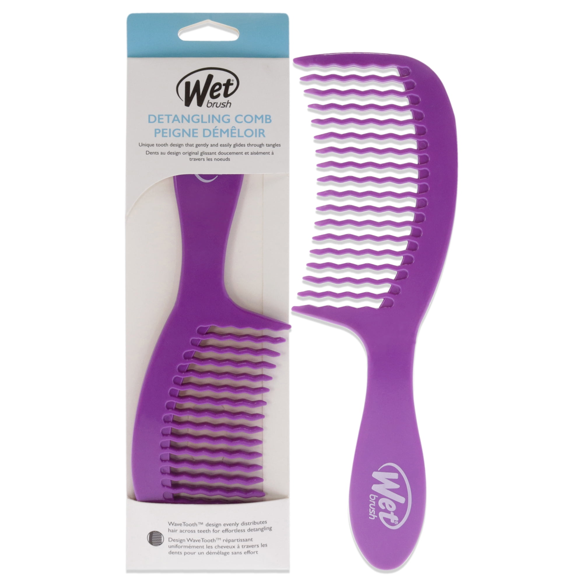 Detangling Comb - Purple - Walmart.com