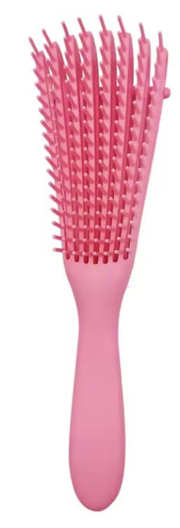 Detangling Hair Brush Adjustable Hair Styling Plastic Curly Hair ...