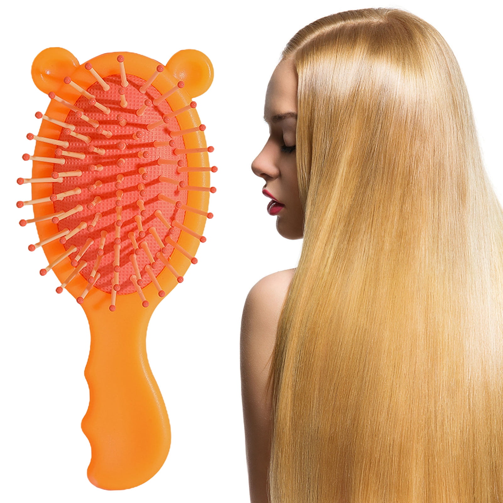 Detangling Hair Brush, Mini Travel Hairbrush, Lightweight Portable ...