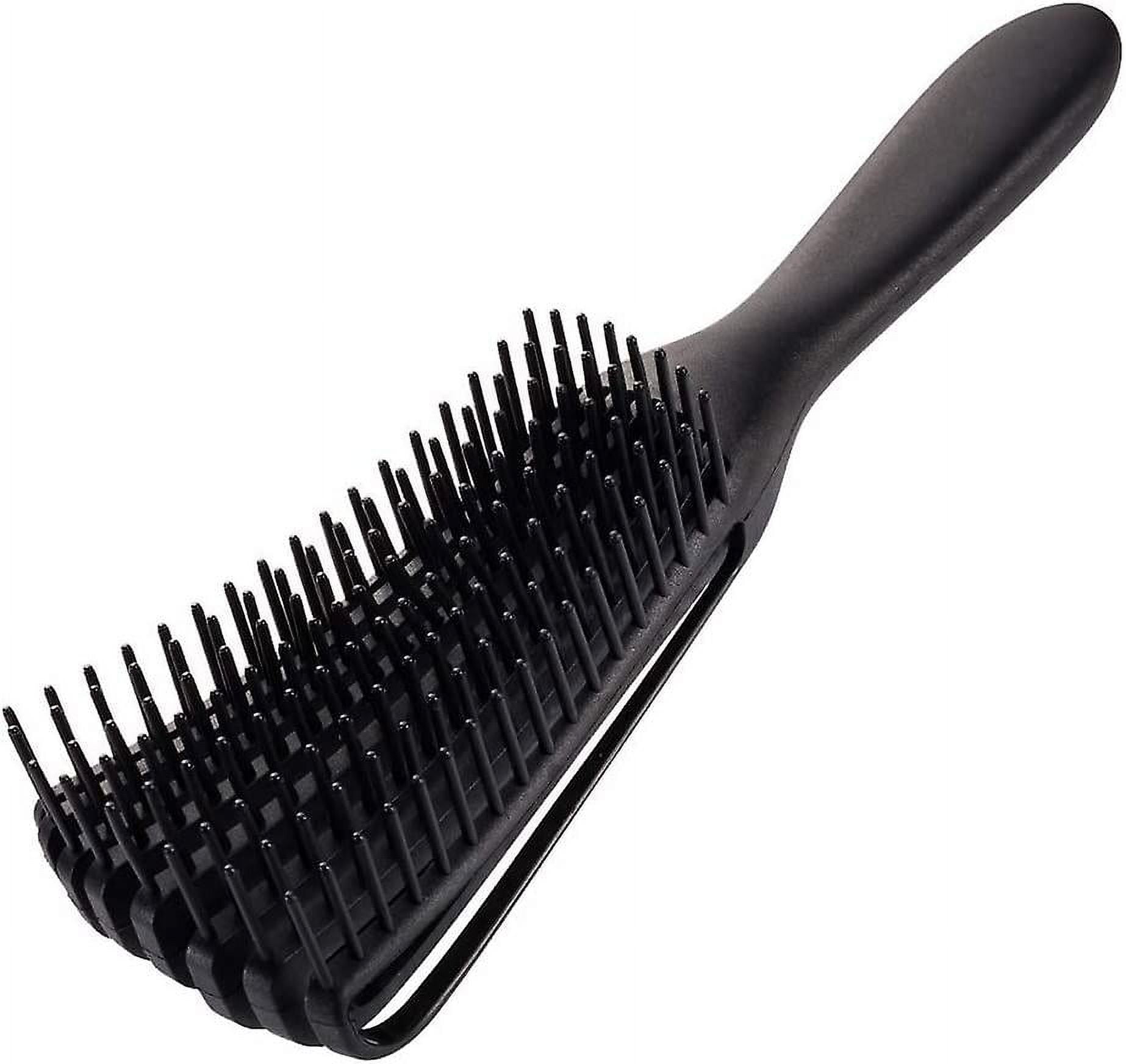 Detangling Hairbrush For Afro, Coily, Curly Hair Paddle Brush For Men ...