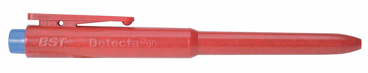 Detectapro Metal Detectable Retractable Pen,PK25 RPENRDBL - Walmart.com