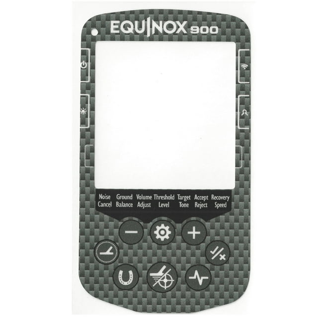 Detecting Innovations Keypad Stickers for the Minelab Equinox 900 Metal ...