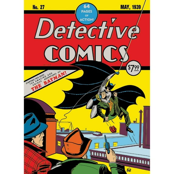 Detective Comics #27 Facsimile Edition Cover A Bob Kane Comic Book ...