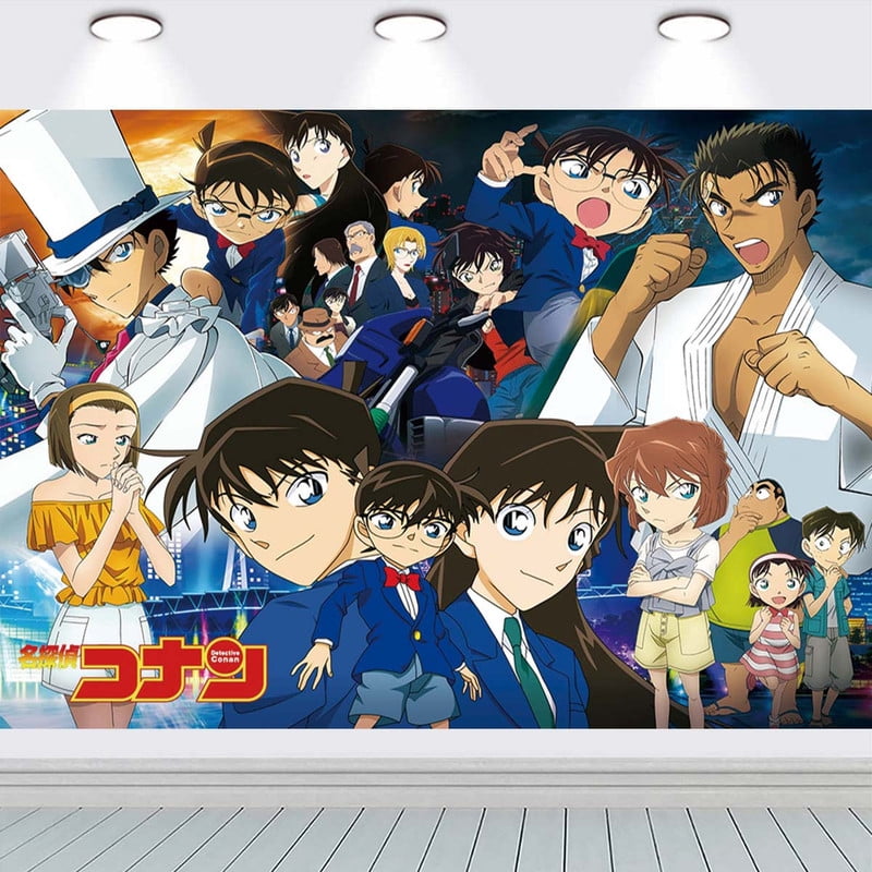 Detective Conan Case Closed Party Supplies Birthday Decorations Post ...