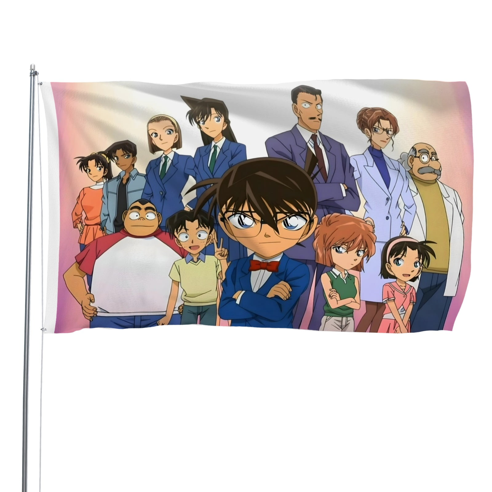 Detective Conan Case Closed-themed Printed Flag Perfect gift for fans ...