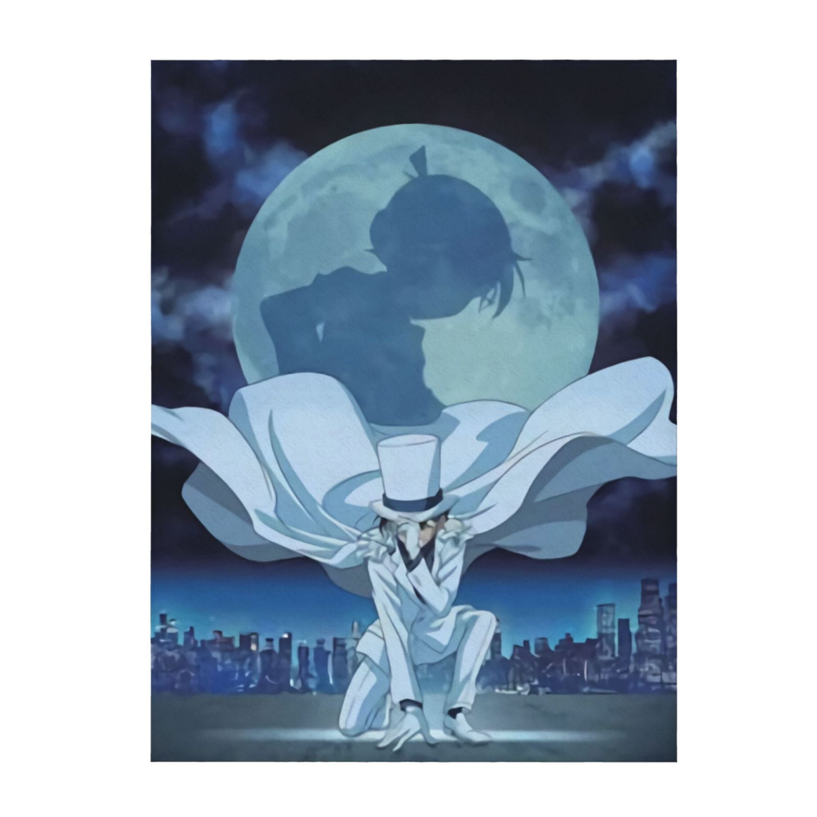 Detective Conan Plush Throw Blanket Super Soft Wool Blanket, Sofa And ...