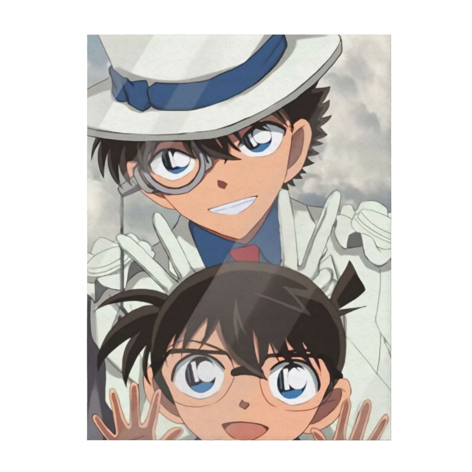 Detective Conan Plush Throw Blanket Super Soft Wool Blanket, Sofa And ...