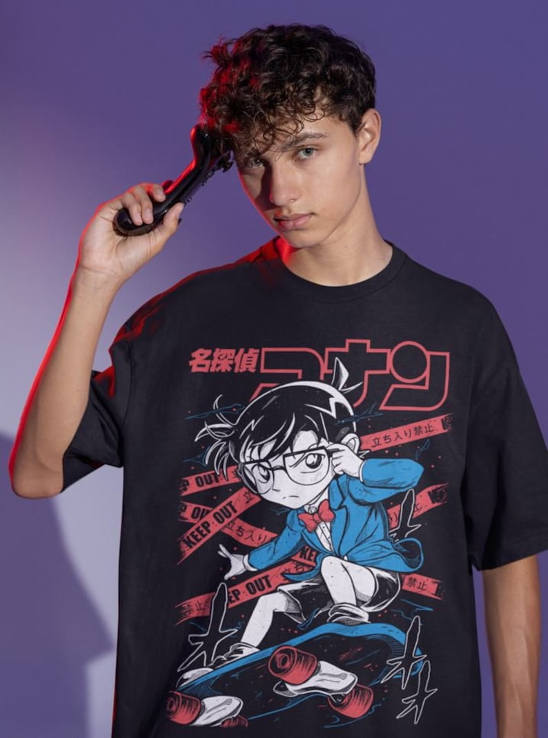 Detective Conan T-Shirt Detective Conan,Detective,Anime t-shirt,Case ...