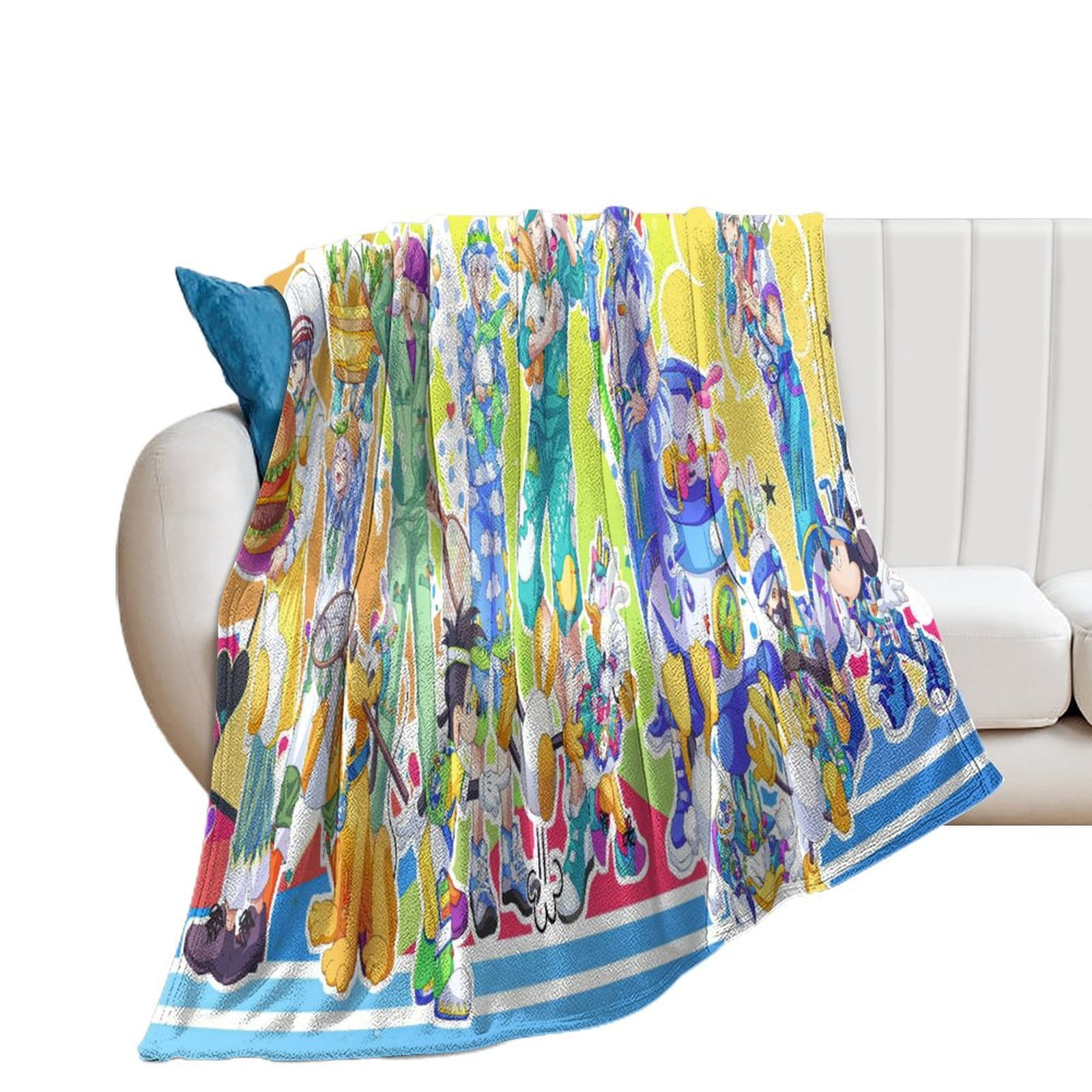 Detective Pikachu Blanket A (222) Throw Blanket Blankets and Throws ...