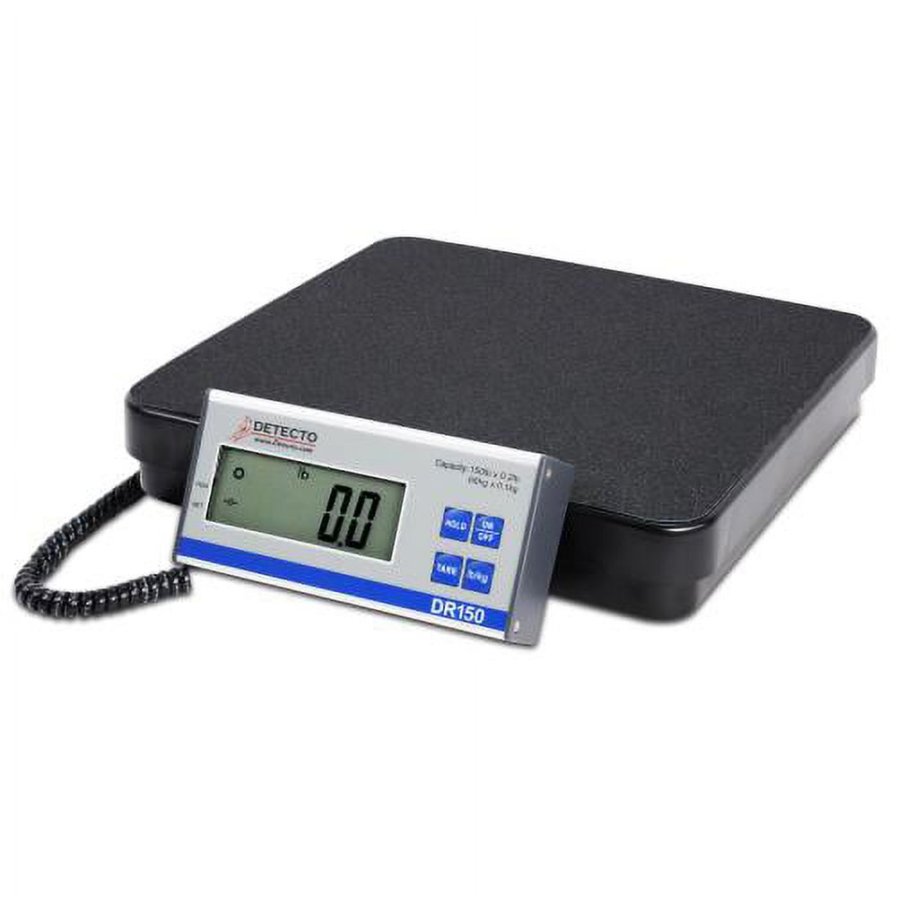 Detecto Commercial Digital Scale for Receiving: 150 lb - Walmart.com