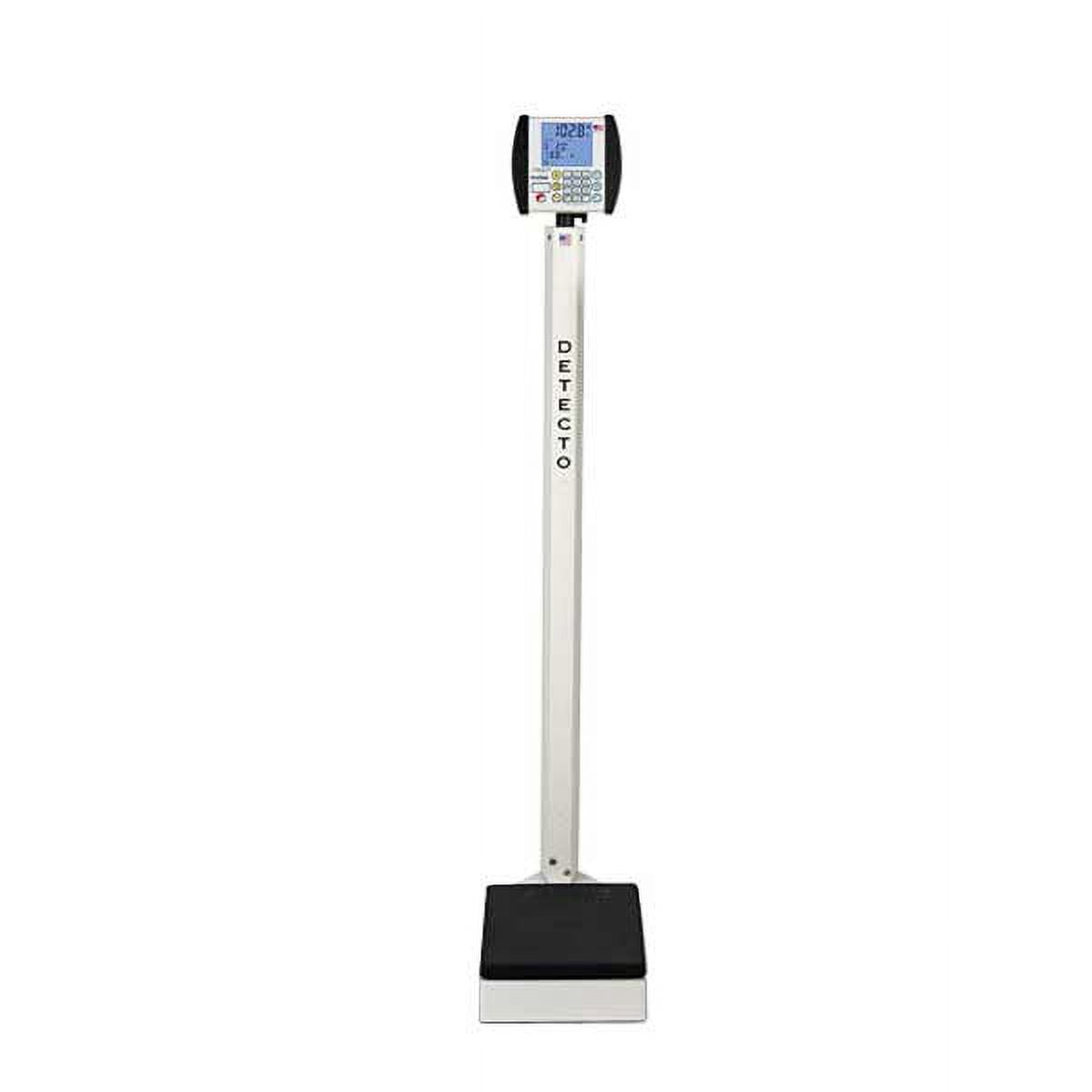 Detecto Digital Physician Scale, Eye Level w/o Height Rod, 400lbs ...