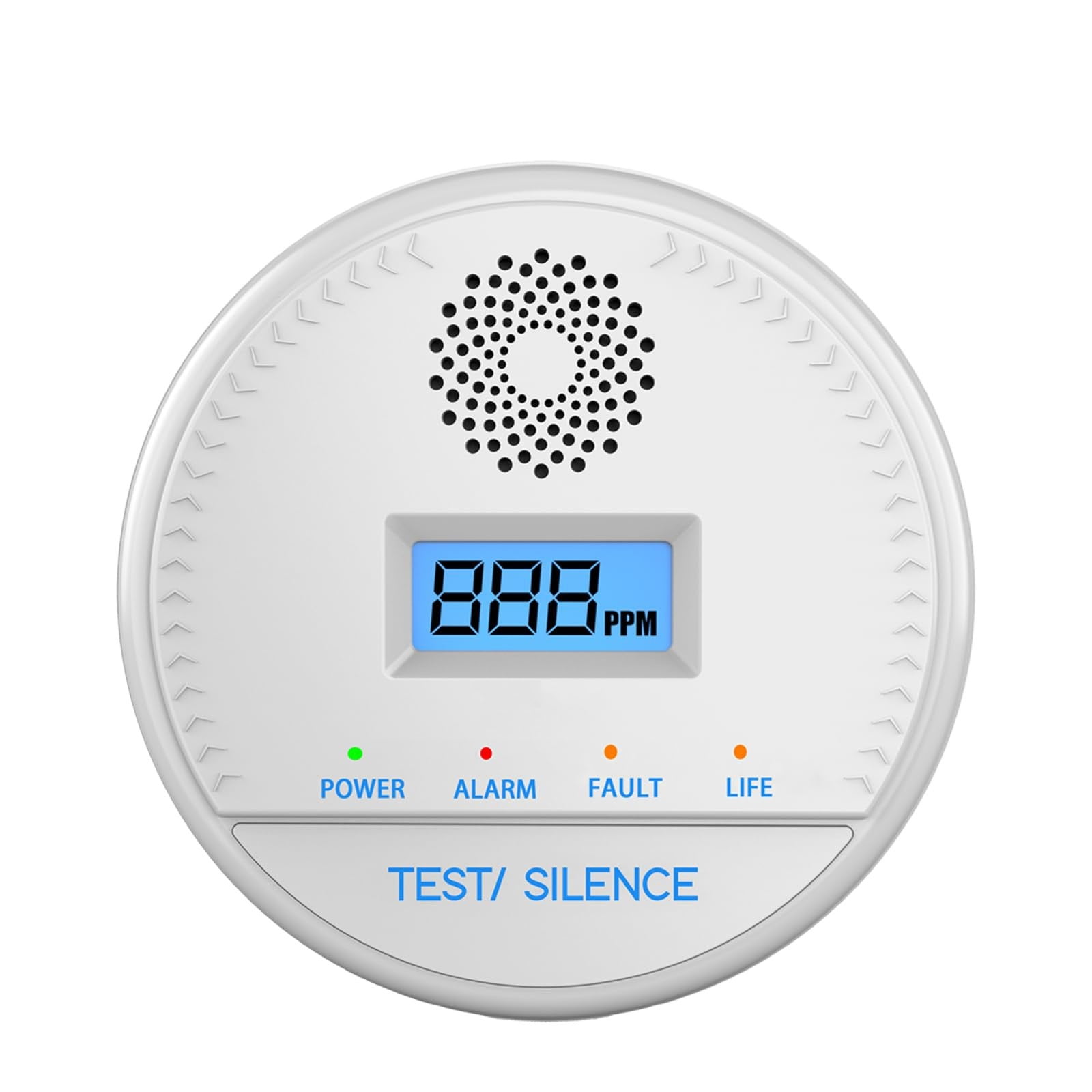 Detector Alarm CO Detector With LED Display And Voice Broadcast 360 ...