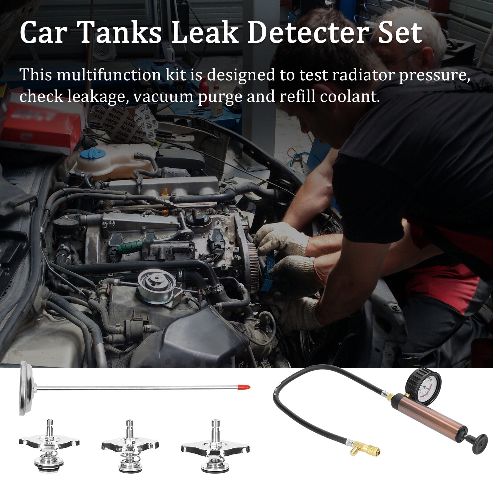 Detector Universal Car Tanks Leak Detection Automotive Leakage Detector ...