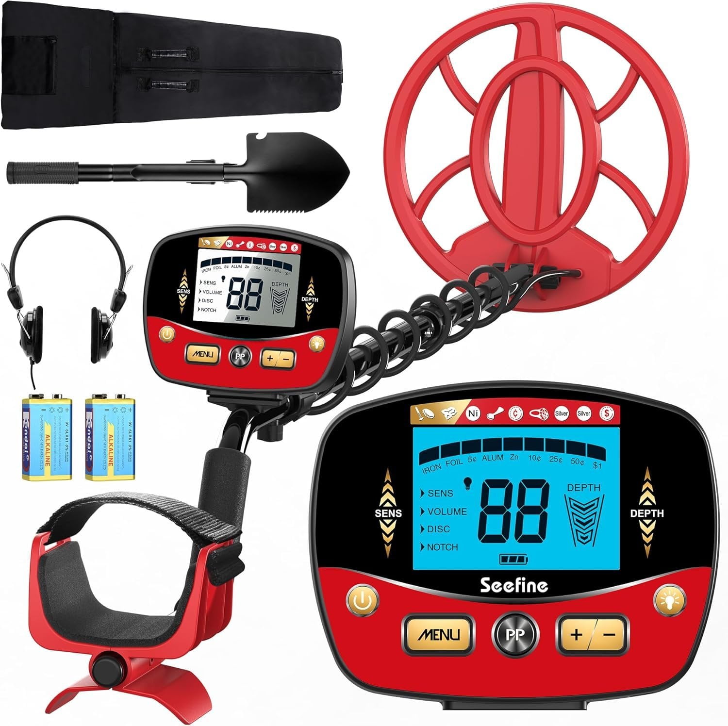 Detector for , Professional Detector with 5 Modes LCD Display 10" IP68 ...