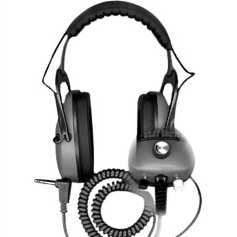 DetectorPro Gray Ghost Ultimate Metal Detector Headphones - Walmart.com