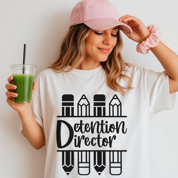Detention Director Shirt Funny Teacher Shirt School Staff Humor Tee ...