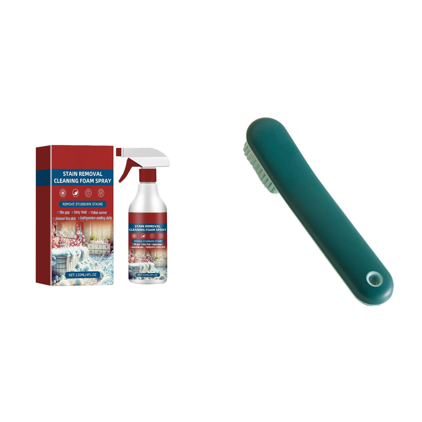Detergent Cleaning Brush Set Of Two Strong Tub Bathroom Foam Cleaner ...