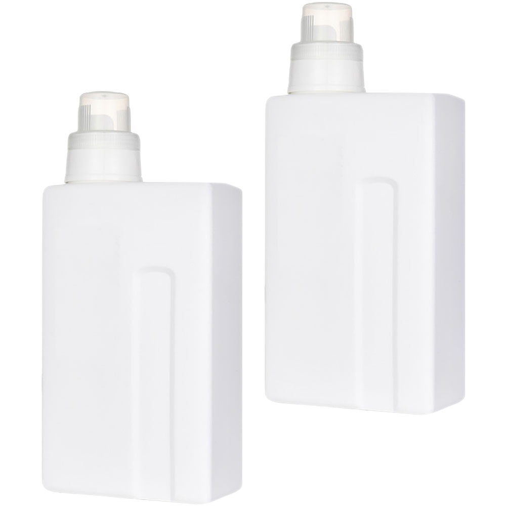 TOYMYTOY Refillable Laundry Detergent Container White 2Pcs 9.82X4.48X2 ...