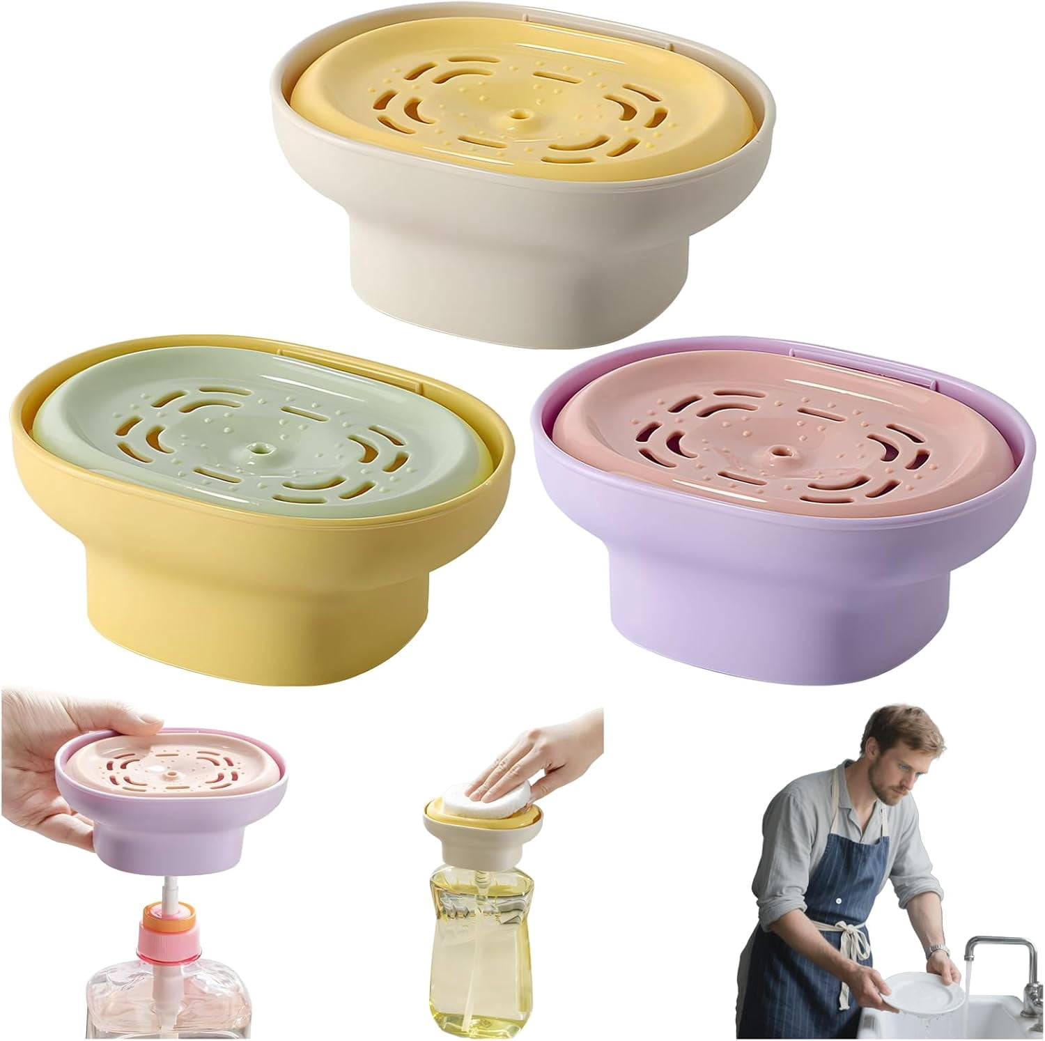 Detergent Presser, Food Grade Dishwashing Liquid Press Portable Foaming ...