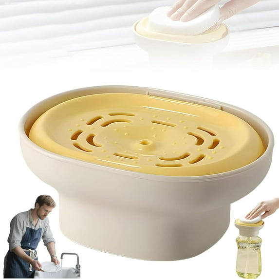 Detergent Presser, Laundry Detergent Presser with 14-Hole Drainage ...