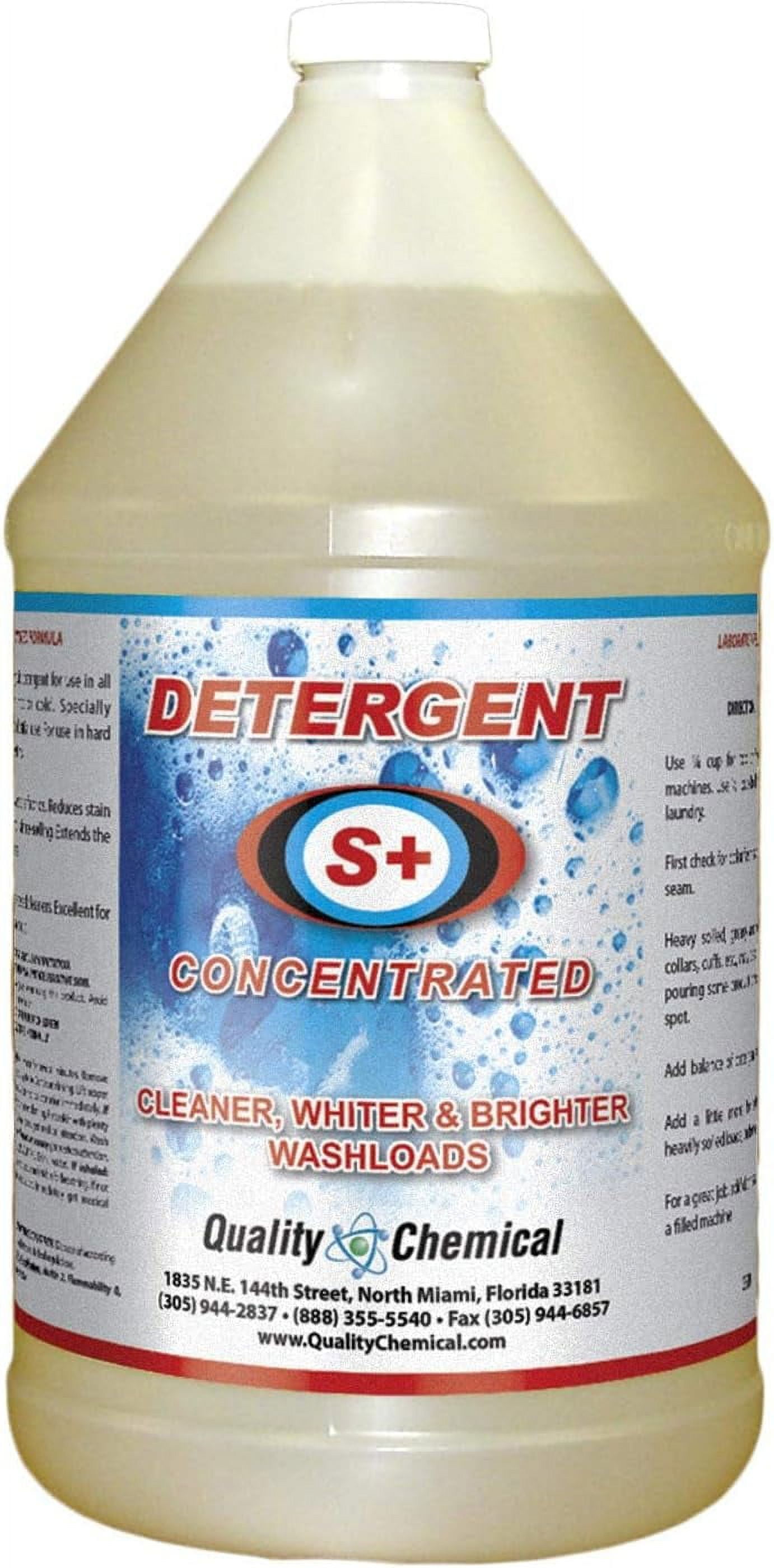 Detergent S+ Solvent-based Laundry detergent removes stains from sun-tan oil and food stains-1 ...