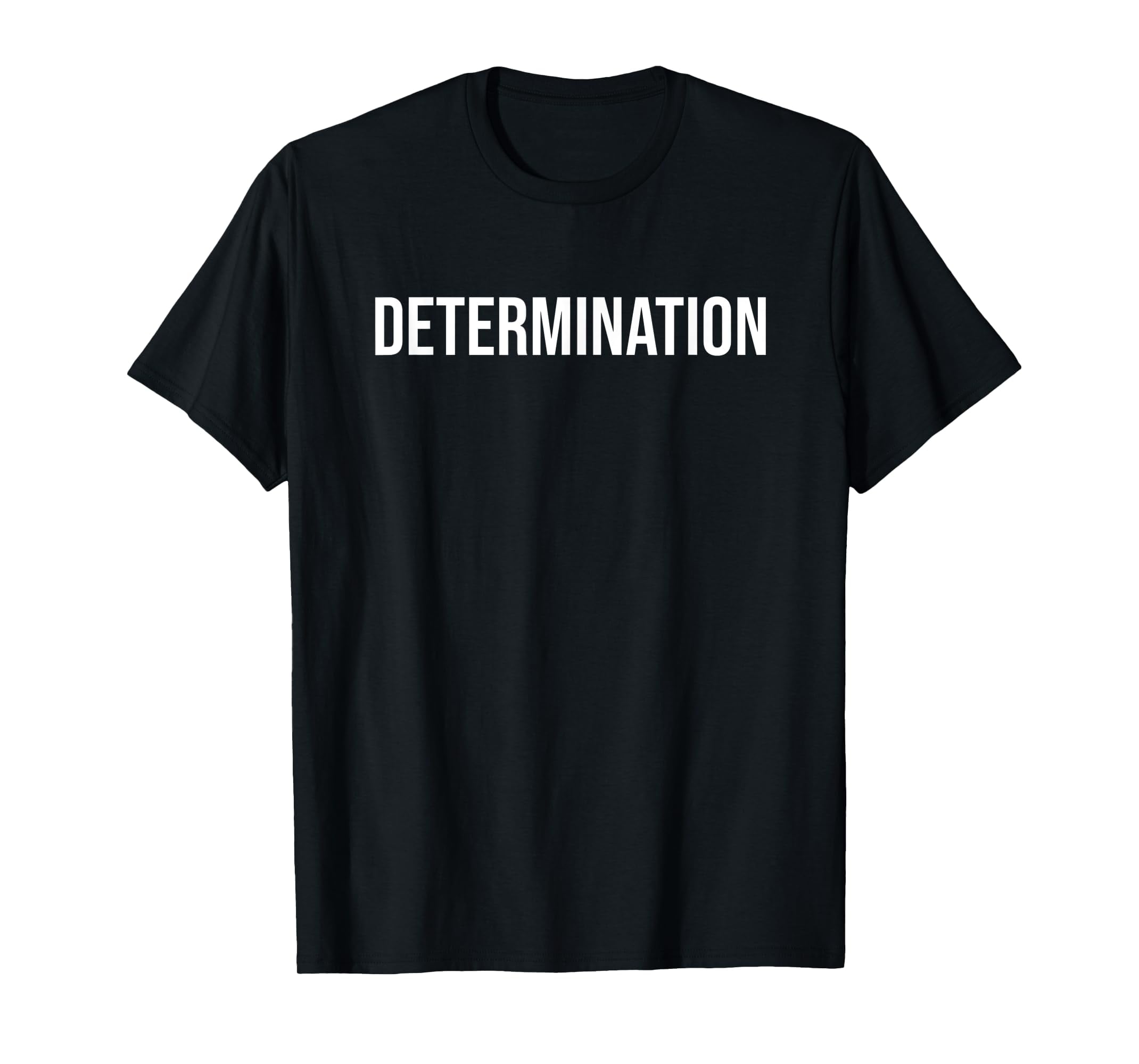 Determination Motivational Entrepreneur Modern Quote Slogan T-Shirt ...