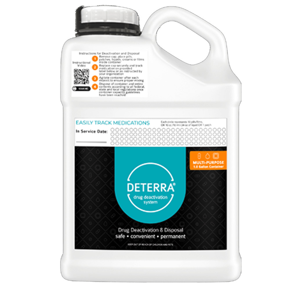 Deterra Multi-Purpose 1.0 Gallon Container HSA/FSA Eligible - Walmart.com