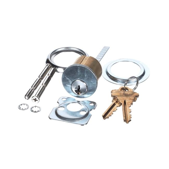 Detex ECL-445K-7-KK Cylinder Lock & Key - Walmart.com