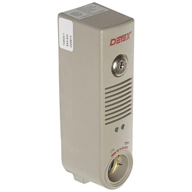 Detex EAX-500 Exit Door Alarm, 9 V Battery MORTISE CYLINDER REQUIRED - Walmart Business Supplies
