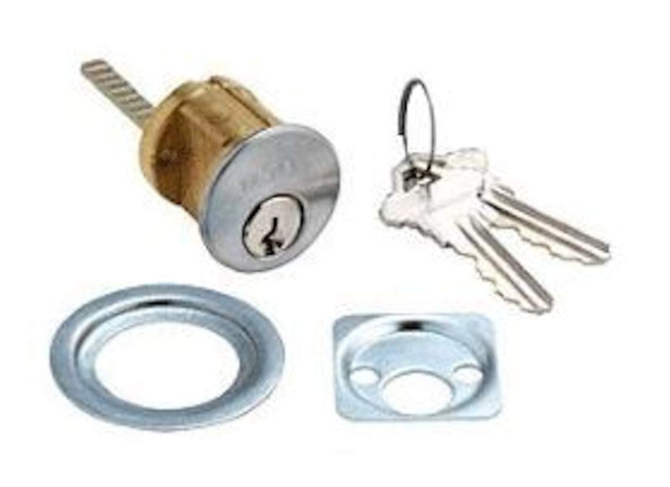 Detex ECL-445K-7 Key Cylinder Keyed Alike for ECL230D - Walmart.com