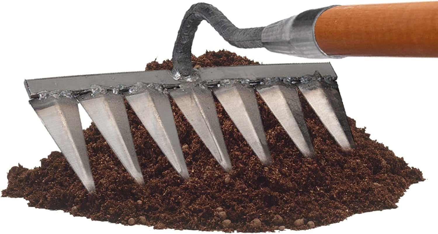 Dethatcher, 4/5/6/7, Weeding Dethatcher with Carbon Steels, Gardening ...