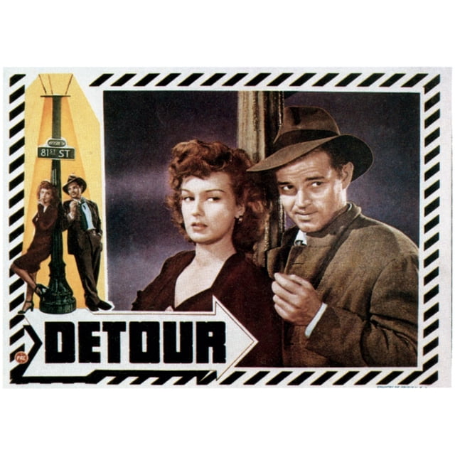 Detour Left From Left: 1945. Movie Poster Masterprint (14 x 11 ...