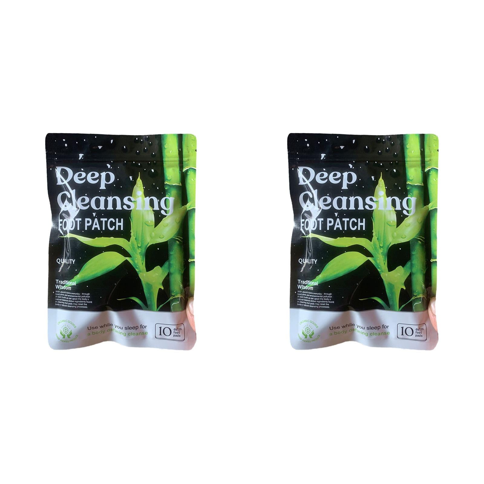 Detox Foot Pads - Deep Cleansing Japanese Foot Pads with Natural Herbal ...