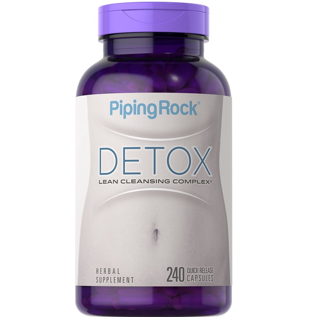 Detox Lean Cleansing Complex | 240 Capsules for Men and Women | by ...
