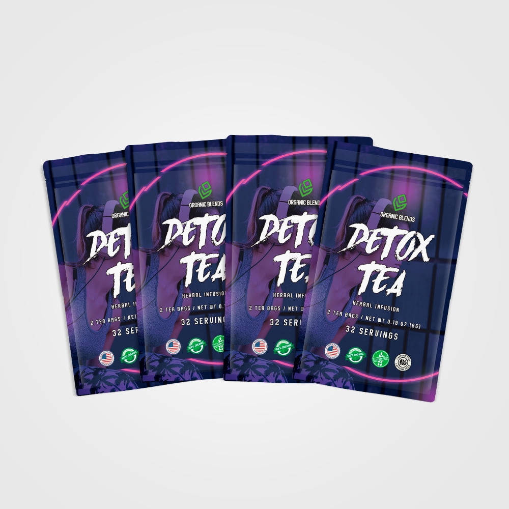 Detox Tea 1 month supply | Organic Blends | Original blend - Support ...