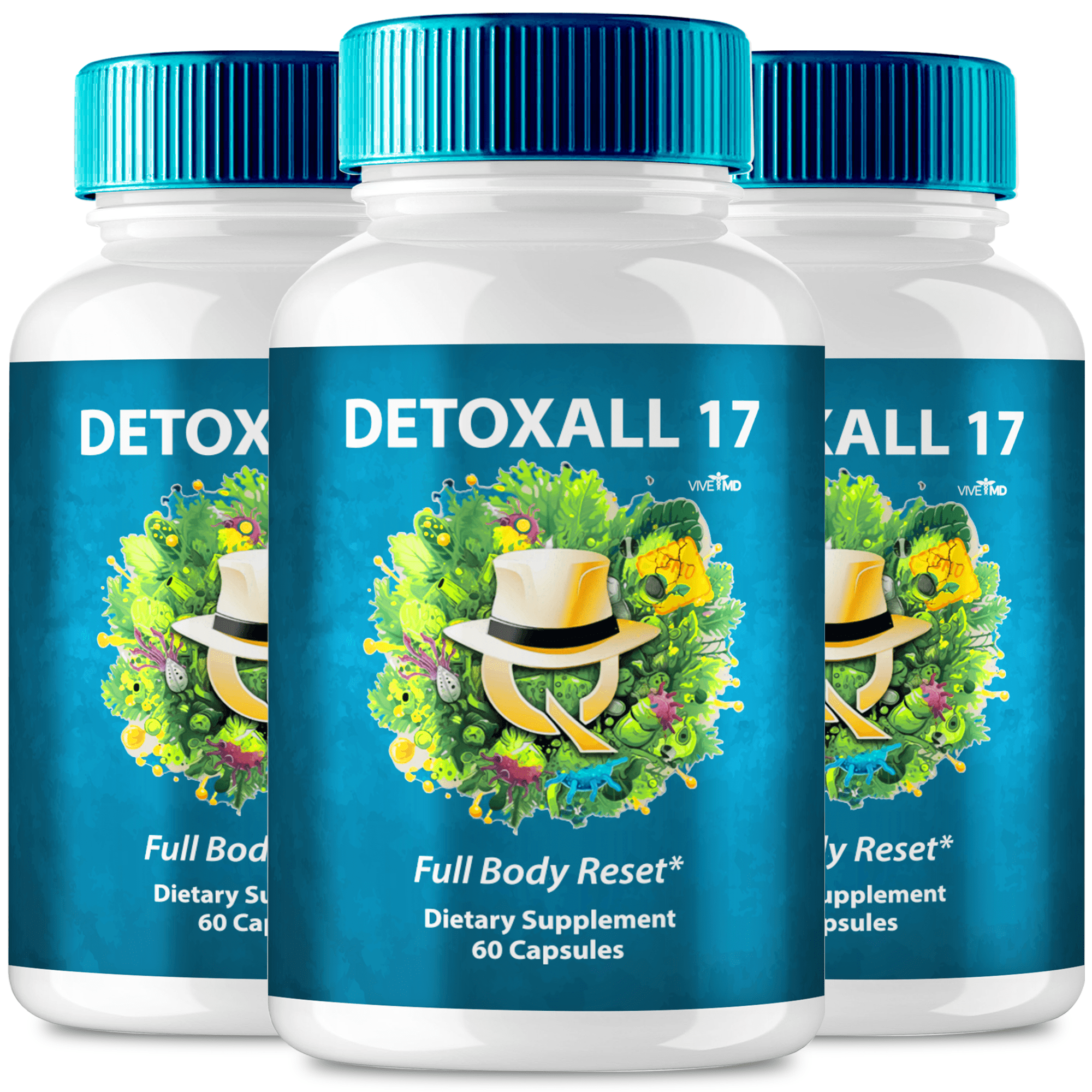 DetoxAll 17 Immune Support Supplement, DetoxAll 17 Advanced Formula ...
