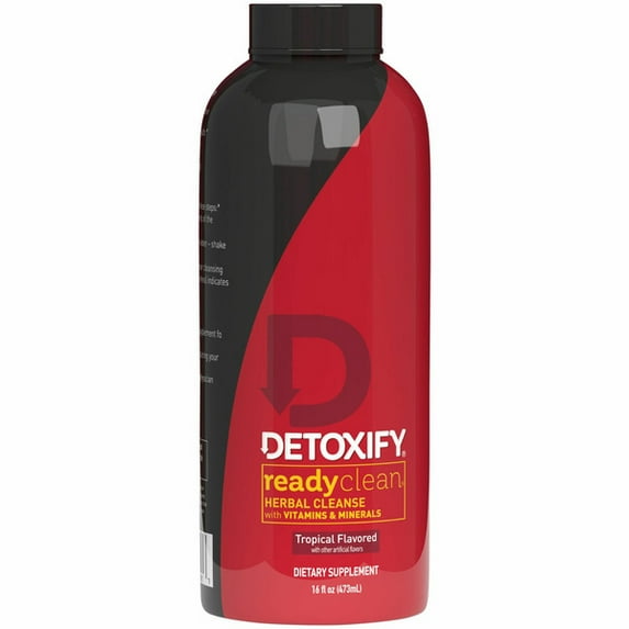 Detoxify Ready Clean Herbal Cleanse, Tropical Fruit Flavor, One-Day ...