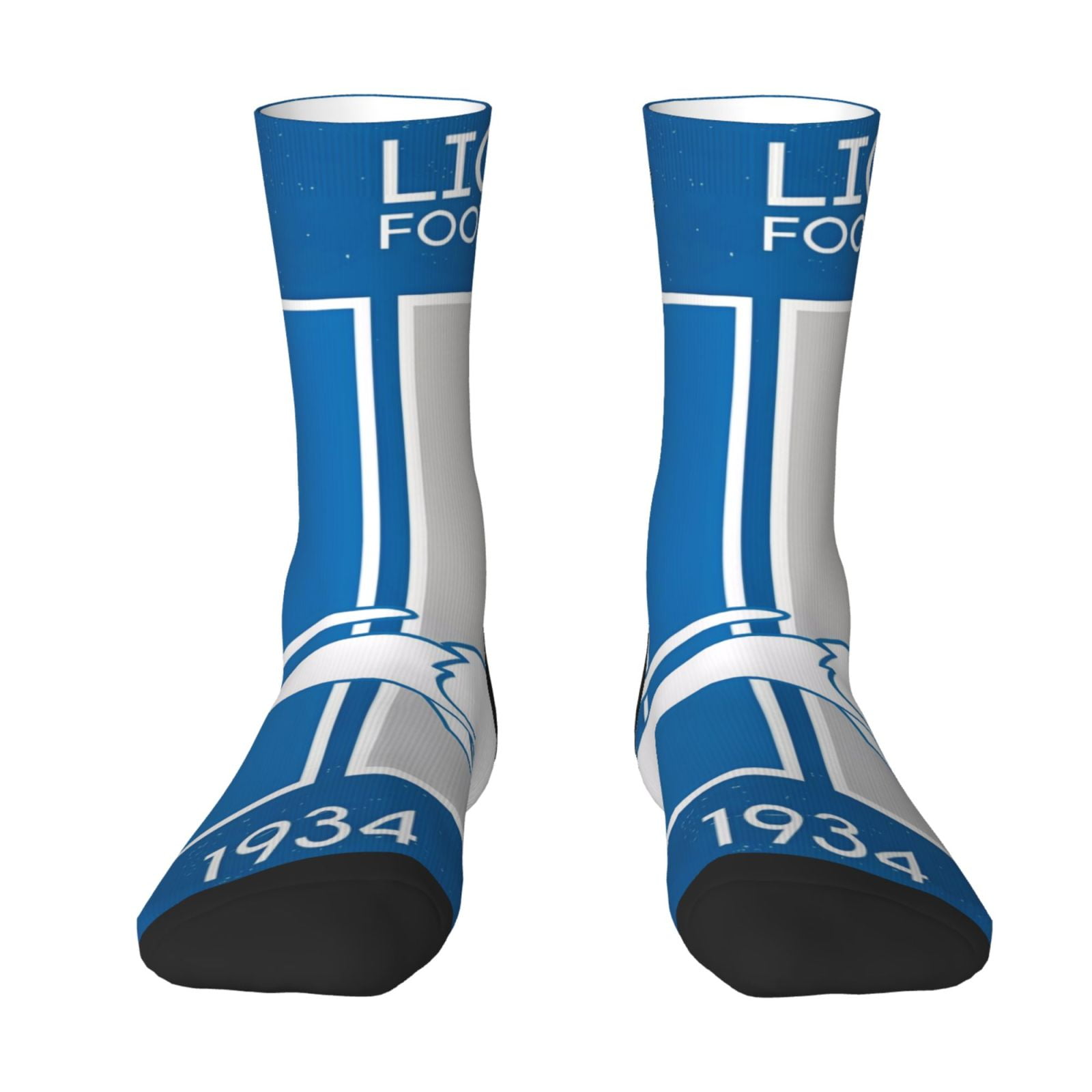 Detroit America Football Style ‌Adult Socks – 95% Polyester,5% Spandex ...