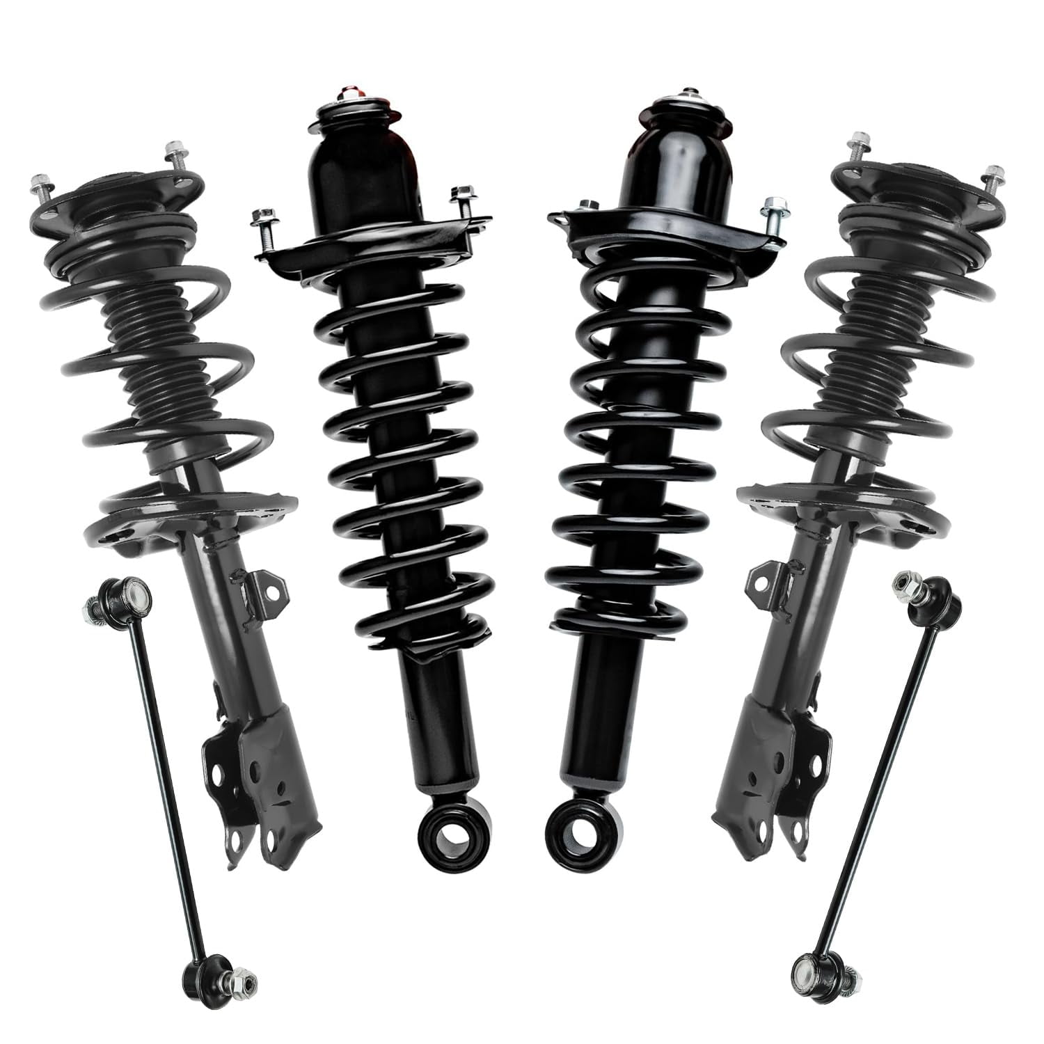 Detroit Axle - 1.8L 6pc Struts Suspension Kit for Toyota 2014-2019 ...