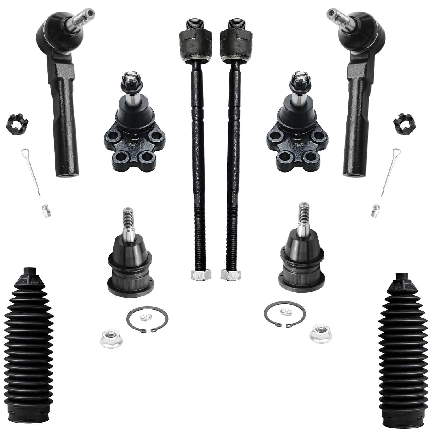Detroit Axle - 10pc 2WD Front Suspension Kit for 1999-2006 Chevrolet ...