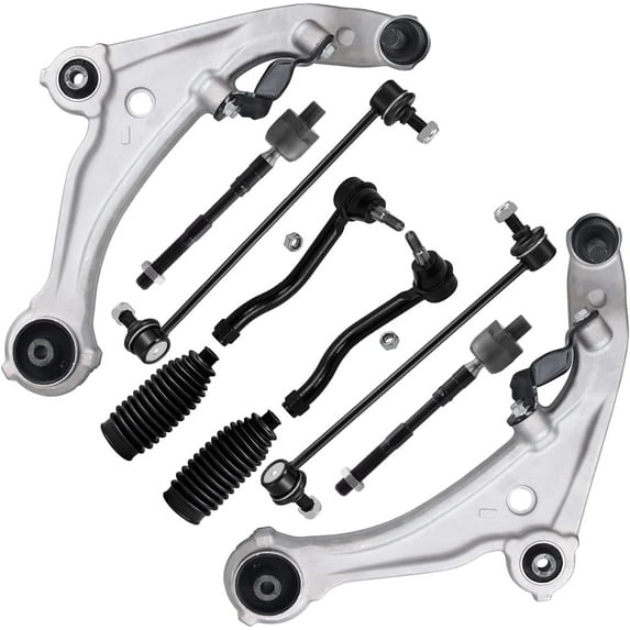 Detroit Axle - 10pc Front Control Arms Kit for 2007-2013 Nissan Altima ...