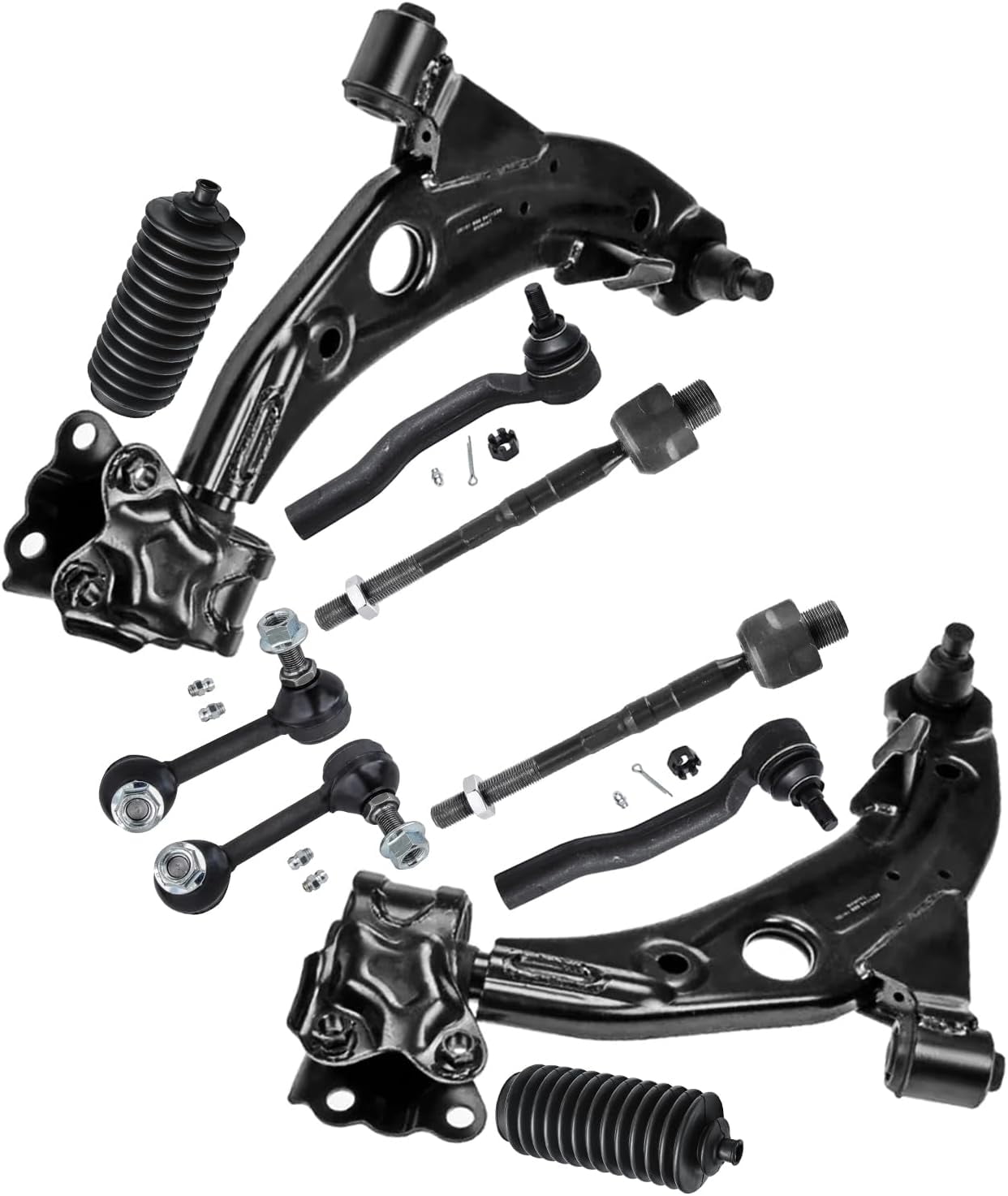 Detroit Axle - 10pc Front End Kit for 2007 2008 2009 2010 2011 2012 ...