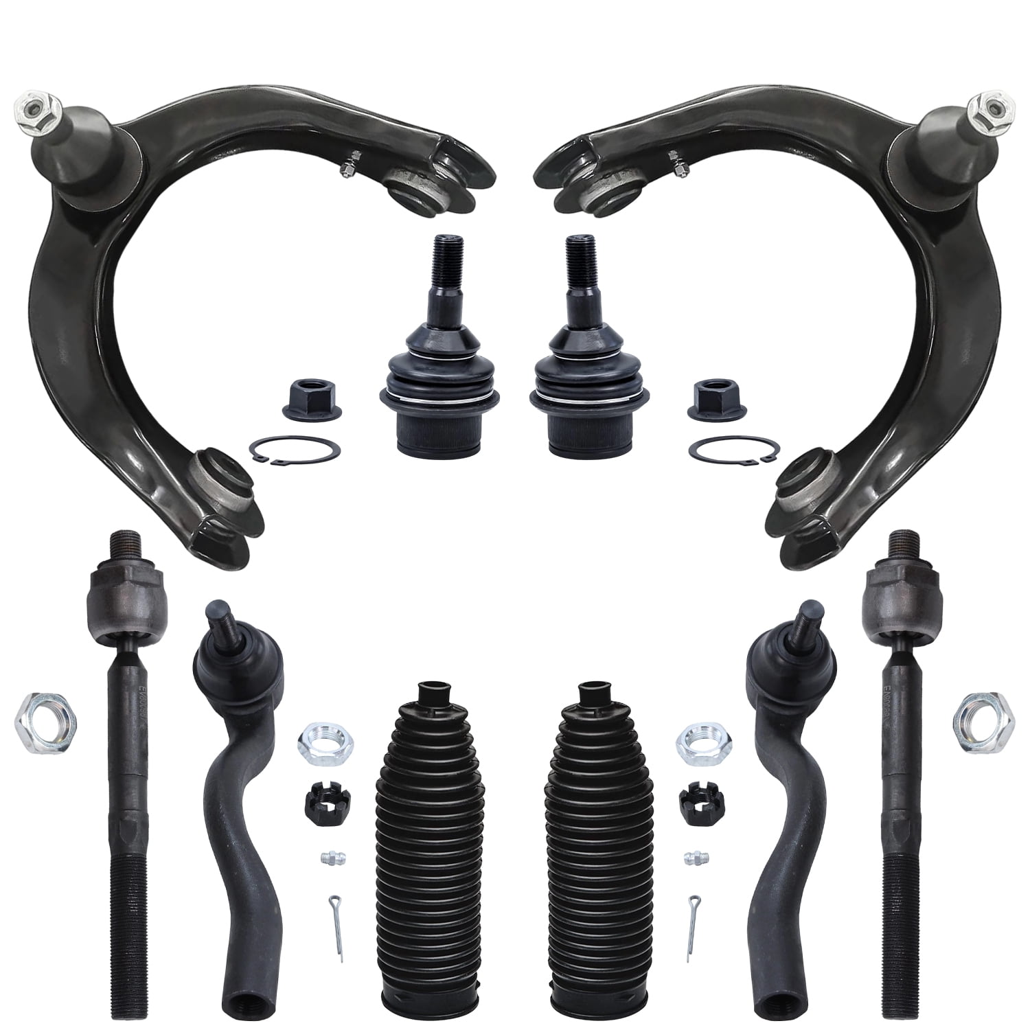 Detroit Axle - 10pc Front End Kit for Jeep 11-15 Grand Cherokee Dodge ...