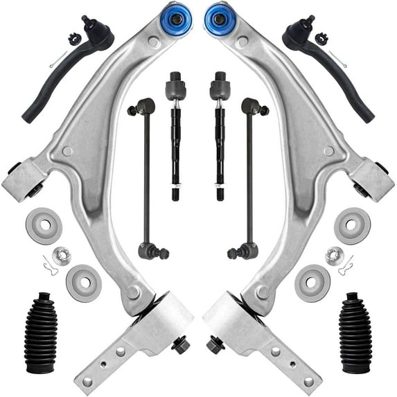 Detroit Axle - 10pc Front End Suspension Kit for 2009-2015 Honda Pilot ...