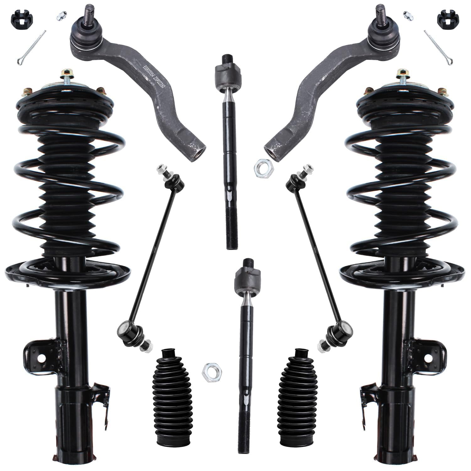 Detroit Axle - 2.4L & 2.5L Front Struts Kit for 2006-2012 Toyota RAV4 ...
